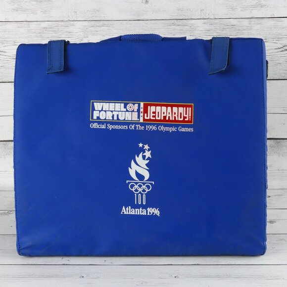 Bags | 1996 Olympic Games Wheel Of Fortune Jeopardy Stadium Seat ...